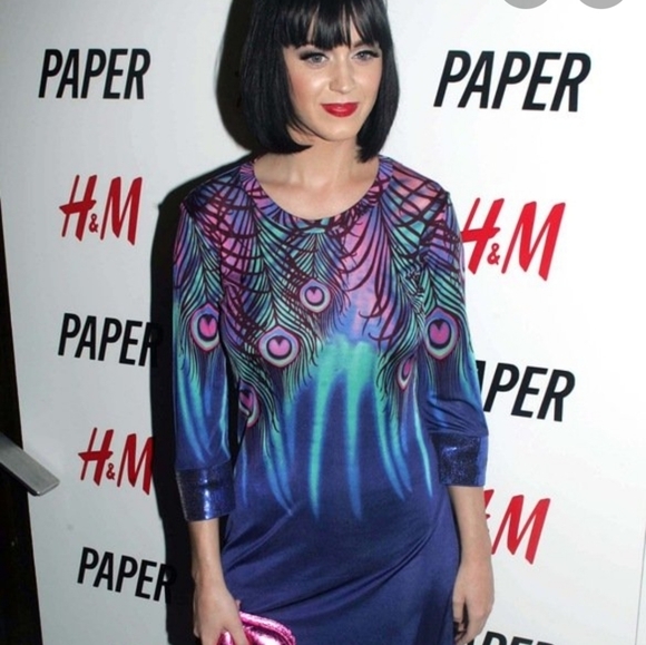 Matthew Williamson | Dresses | Matthew Williamson Peacock Dress Aso ...